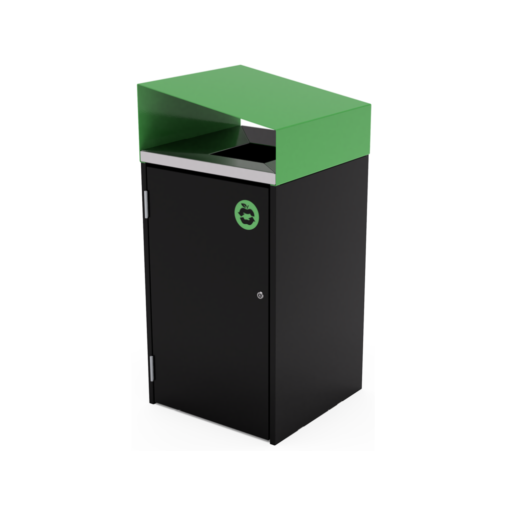 Axis Litter Receptacle - Furphy Foundry | Street & Park Furniture